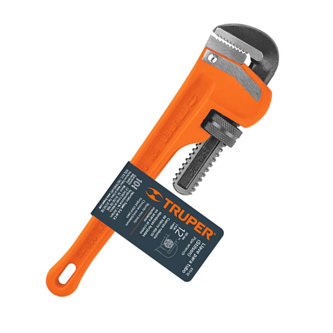 LLAVE STILSON 12 CUERPO ROBUSTO DE HIERRO DÚCTIL, TRUPER – Proyecto Ferretero