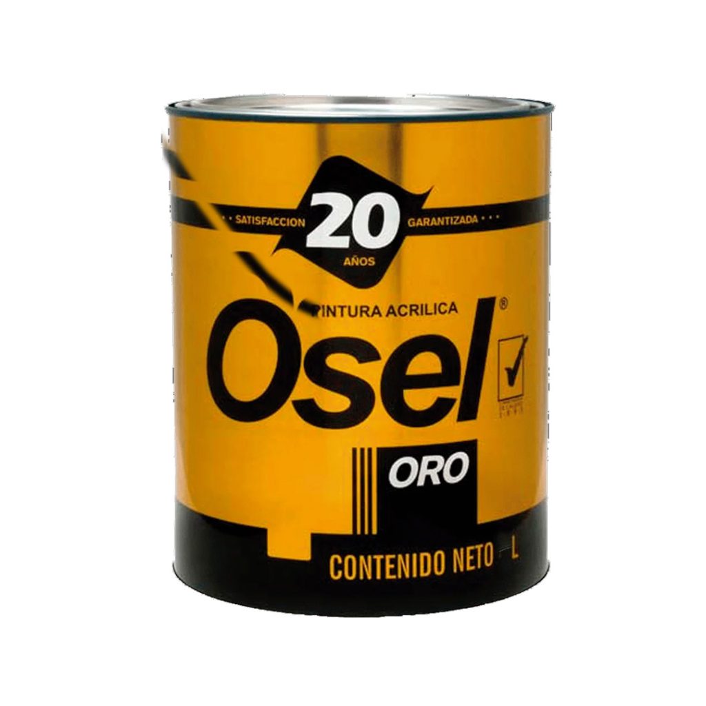 PINTURA VINILICA MATE OSEL ORO BASE PASTEL-W LITRO – Proyecto Ferretero