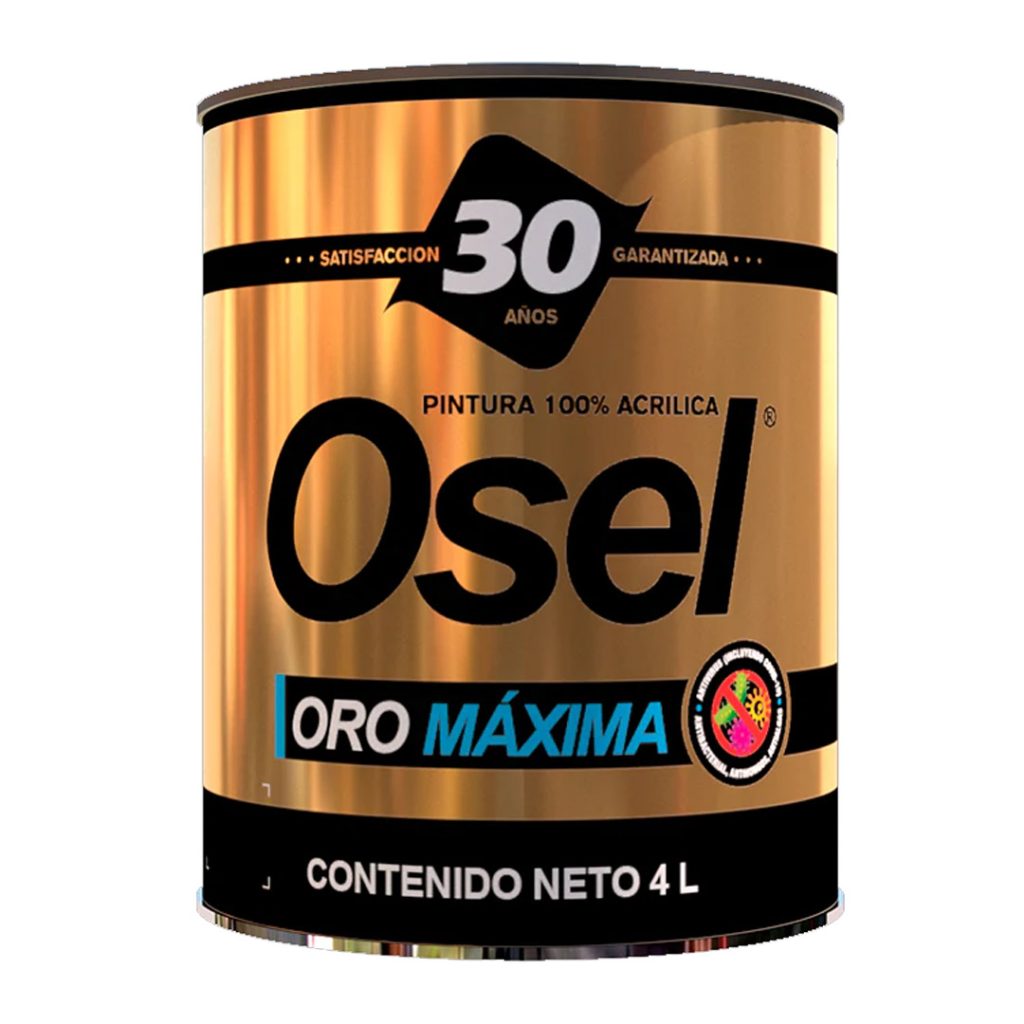 PINTURA MATE OSEL ORO MAXIMA BASE PASTEL-W LITRO – Proyecto Ferretero