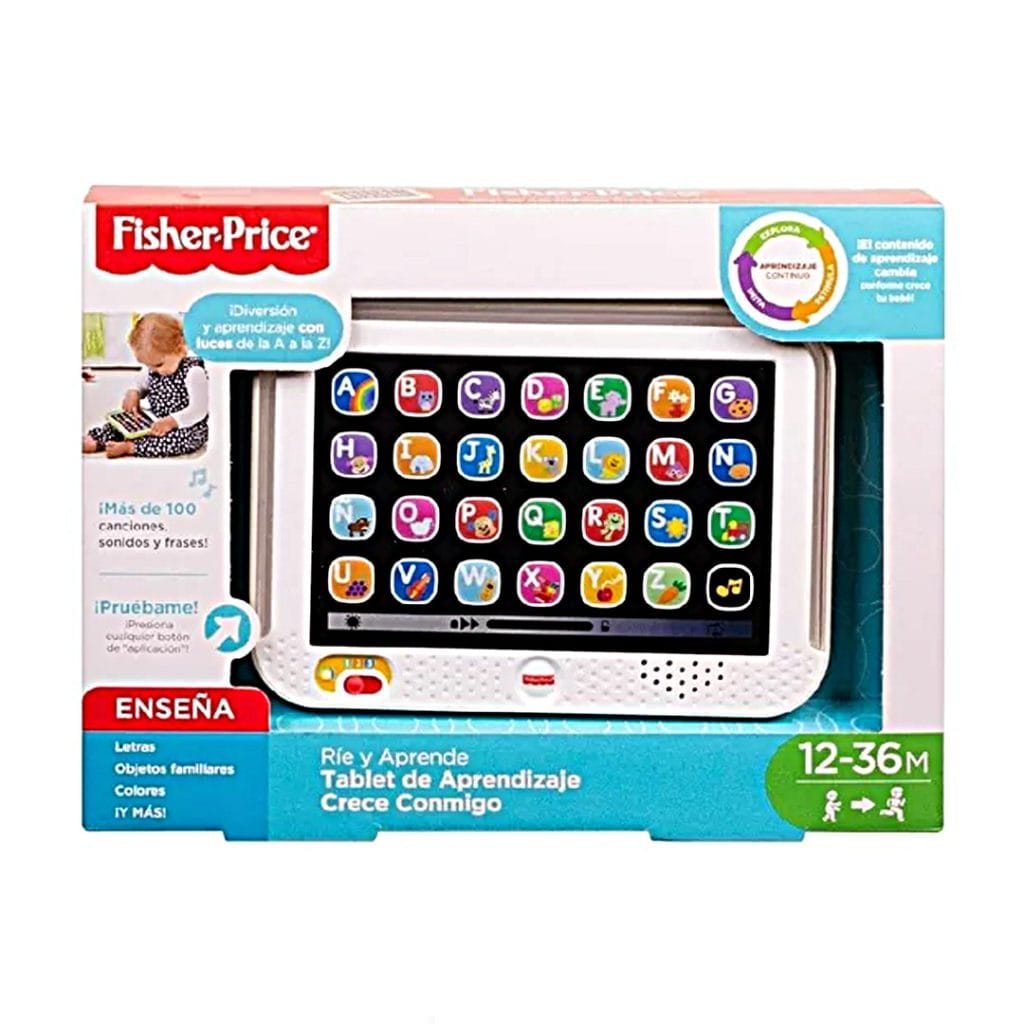 FISHER PRICE RÍE Y APRENDE TABLET DE APRENDIZAJE – Proyecto Ferretero