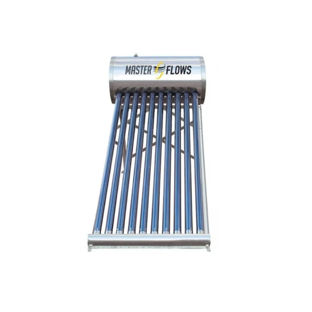 CALENTADOR SOLAR 10 TUBOS 130LTS MASTER FLOW – Proyecto Ferretero