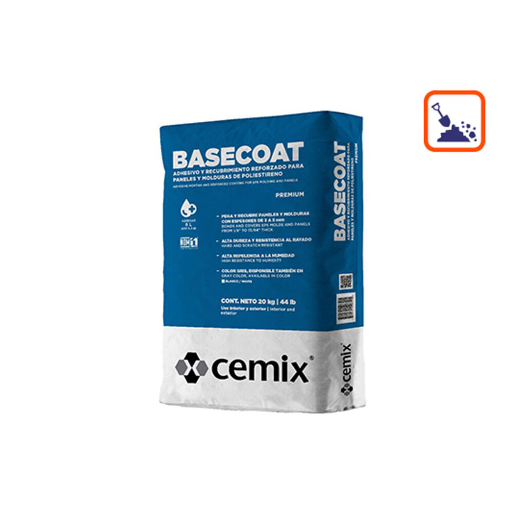 Basecoat Cemix Recubrimiento Gris 20kg | PF